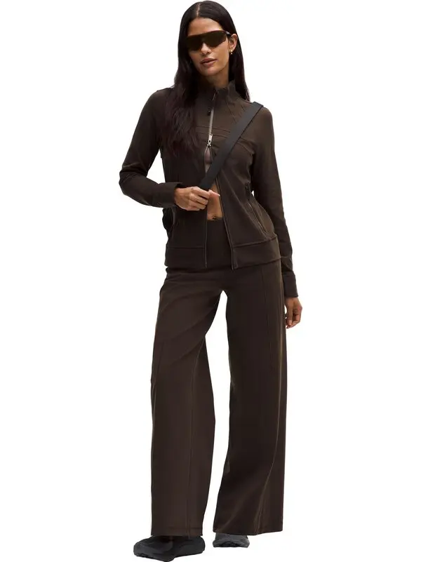 Lululemon High-rise Wide-leg Pants - Walnut Crunch