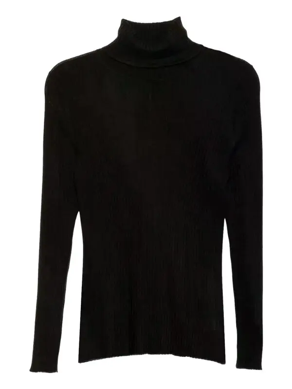 N.peal Roll Neck Sweater - Brown