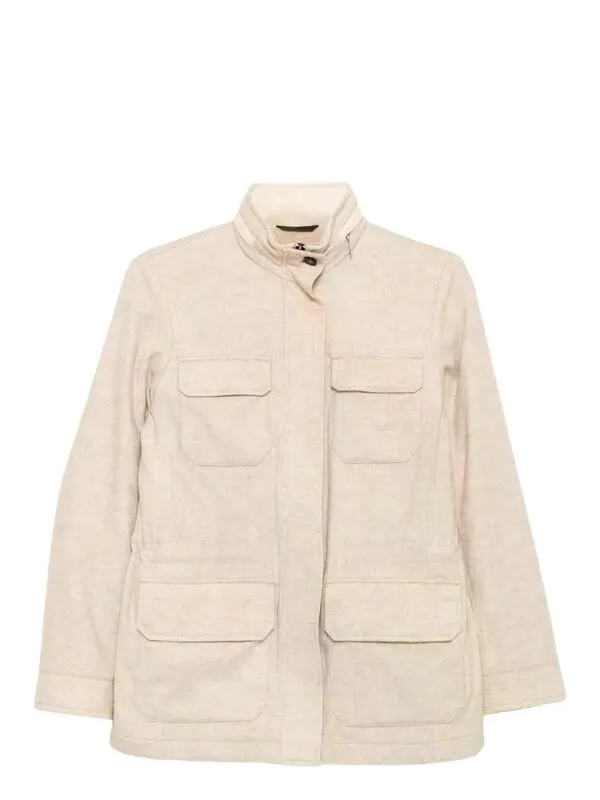 N.peal Avola Herringbone Jacket - Neutrals