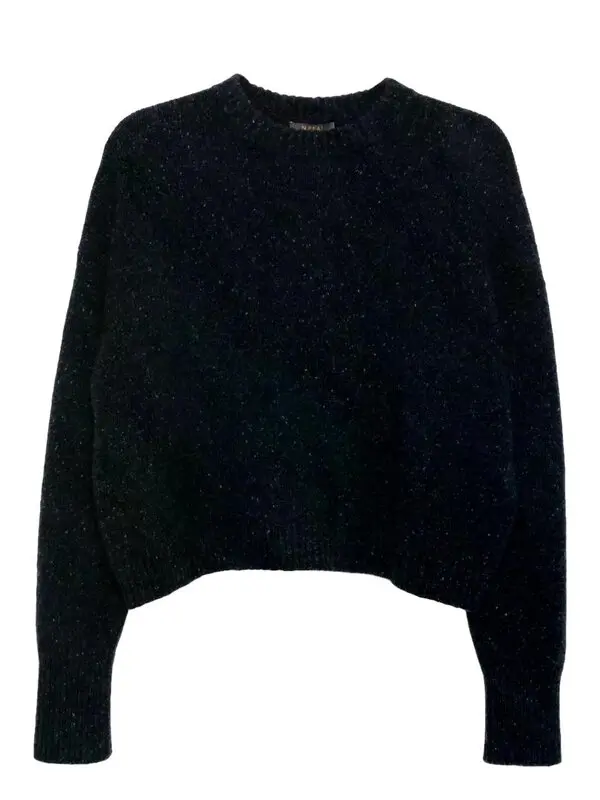 N.peal Marl Jumper - Blue