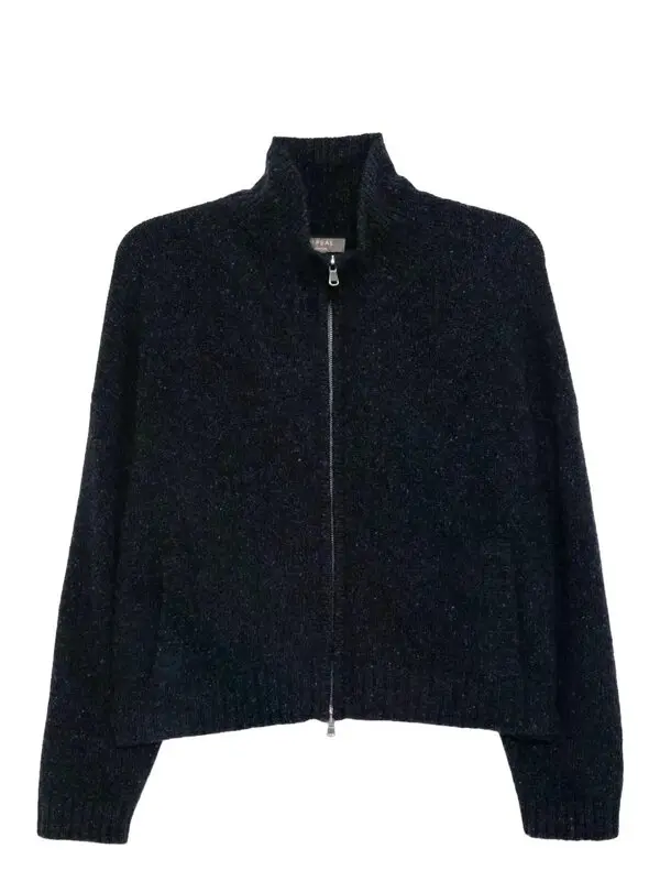 N.peal Marl Cardigan - Blue
