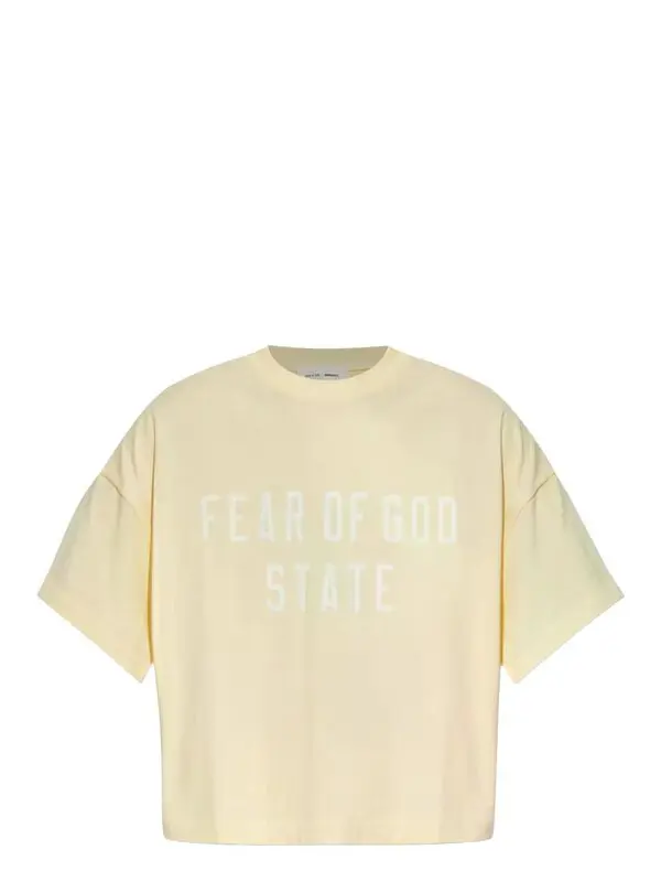 Fear Of God Cotton T-shirt - Yellow