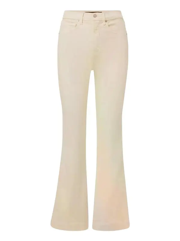 Veronica Beard Carson Flare Jeans - White