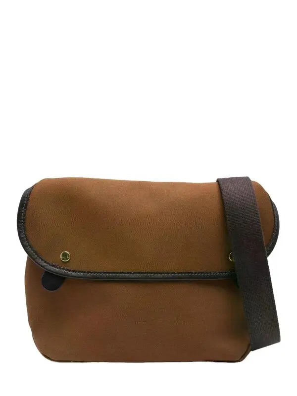 BRADY Leather-trimmed Belt Bag - Brown