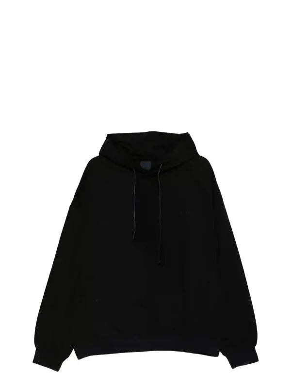 JUUN.J Cotton Hoodie - Black
