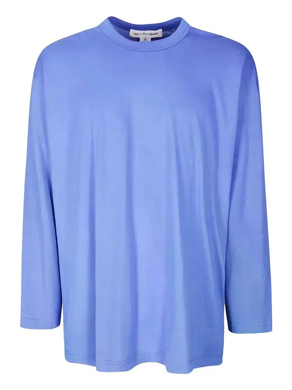 Comme Des Garçons Cotton T-shirt - Blue