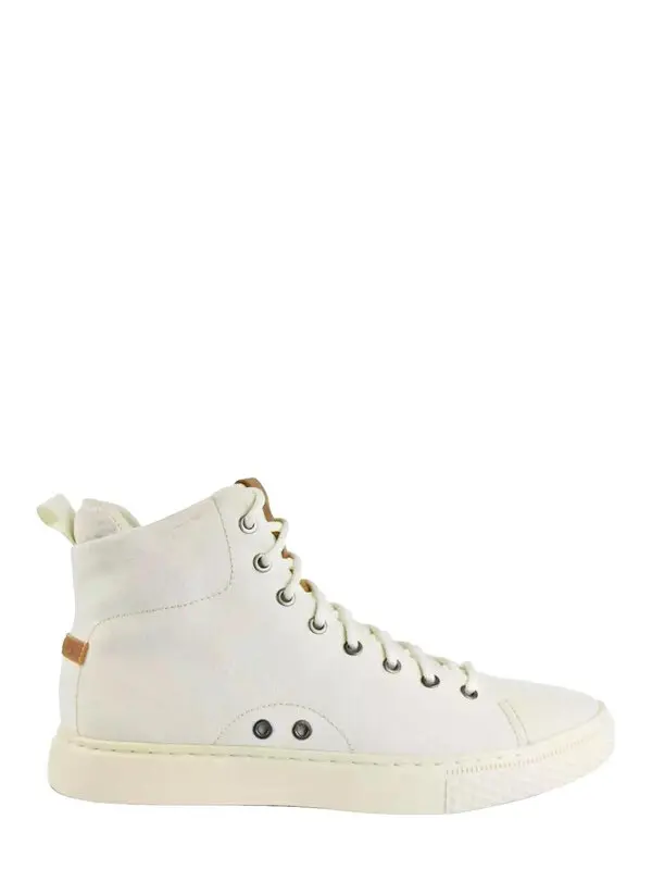 Polo Ralph Lauren Canvas High-top Trainers - White