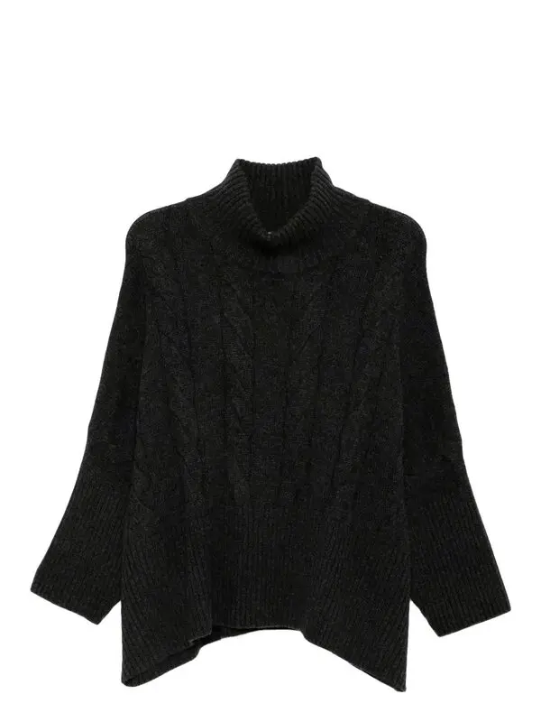 N.peal Cashmere Cable-knit Jumper - Black