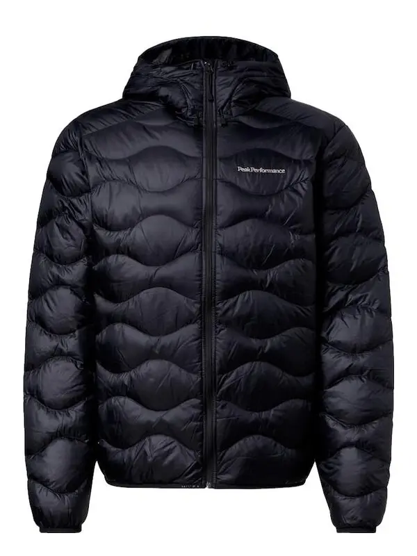 PEAK PERFORMANCE Helium Hooded Down Jacket - Black