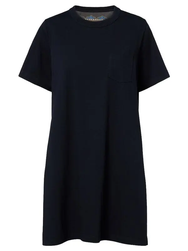 Sacai Paisley Paneled Mini Dress - Multicoloured