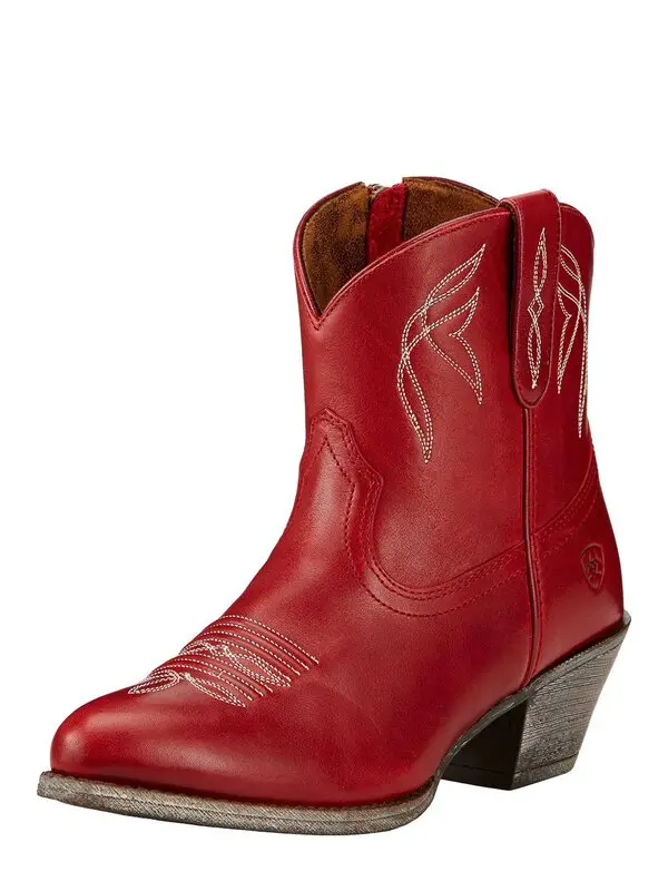 Ariat Darlin Short Western Boot - Red