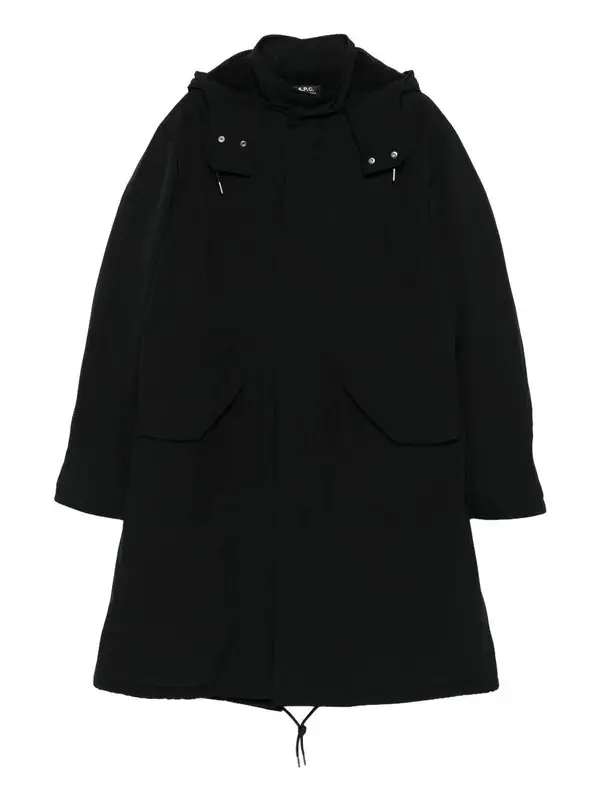 A.p.c. Anatole Parka - Black