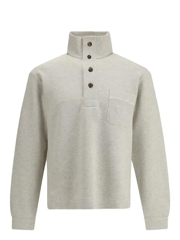TOM FORD Cotton, Silk And Cashmere Sweatshirt - Beige