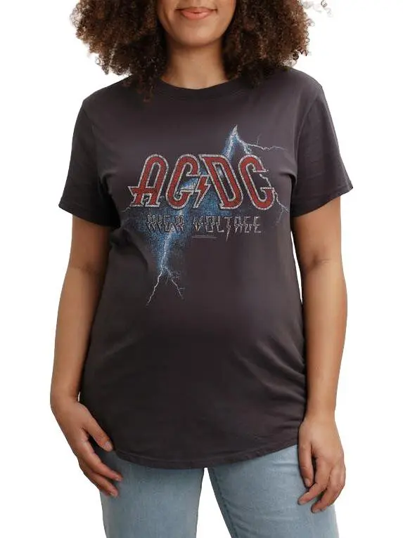NOM MATERNITY The Groove Tee - Black