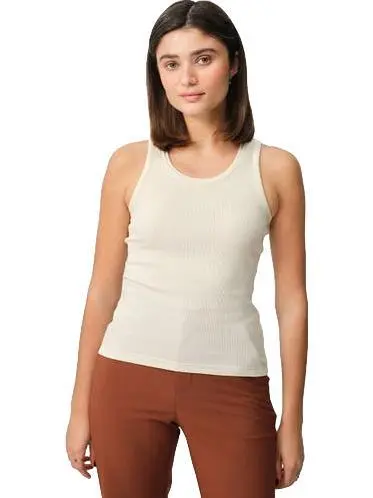 HIKERKIND Ribbed Merino Tank Top - Betula