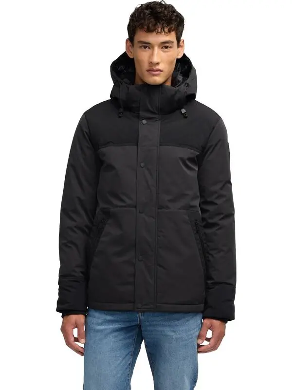 Pajar Wiyot Mixed Media Lightweight Jacket - Black