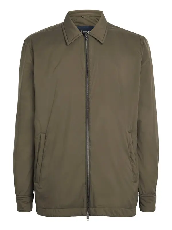 Herno Ecoage Bomber Jacket - Green