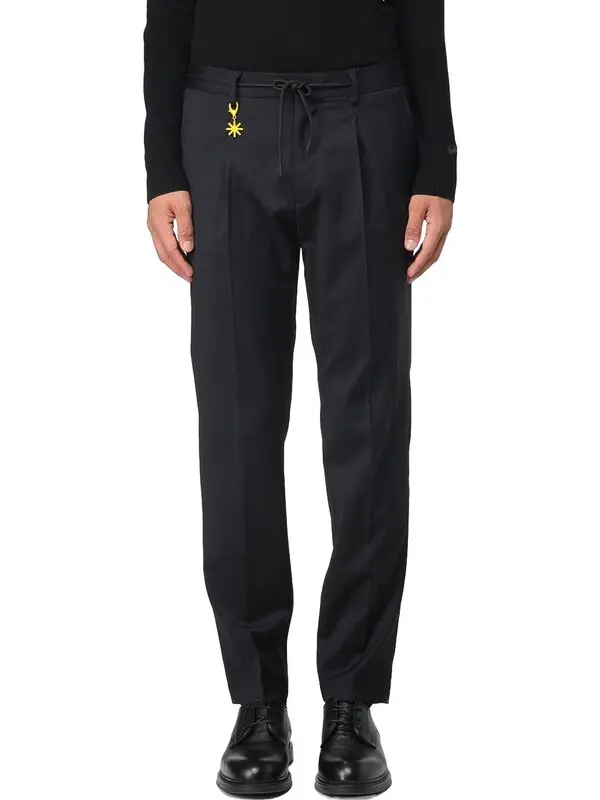 MANUEL RITZ Trousers - Black