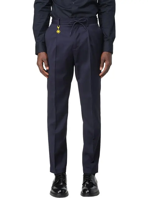 MANUEL RITZ Trousers - Blue