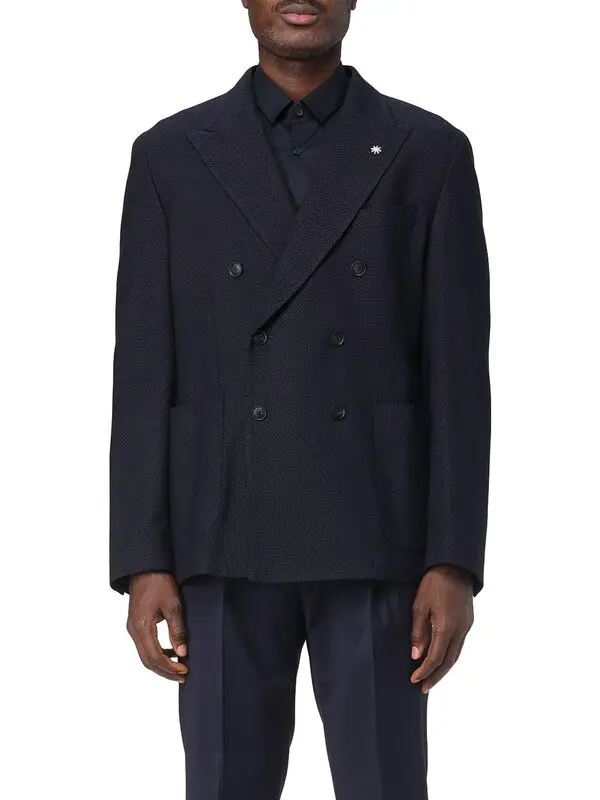 MANUEL RITZ Tailored Jacket - Blue