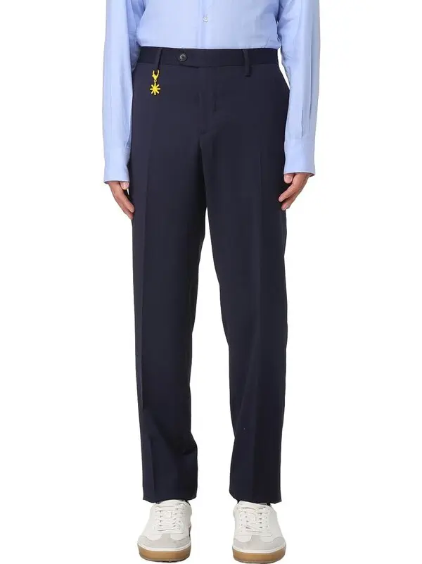 MANUEL RITZ Trousers - Blue