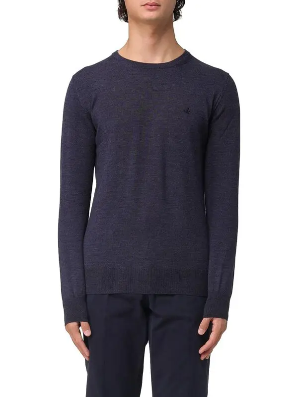 BROOKSFIELD Crew Neck Sweater - Blue