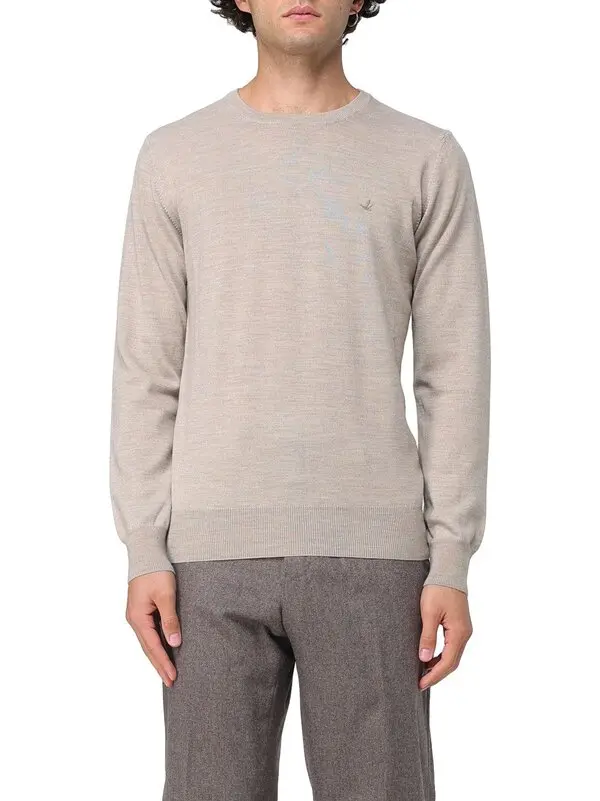 BROOKSFIELD Crew Neck Sweater - Sand