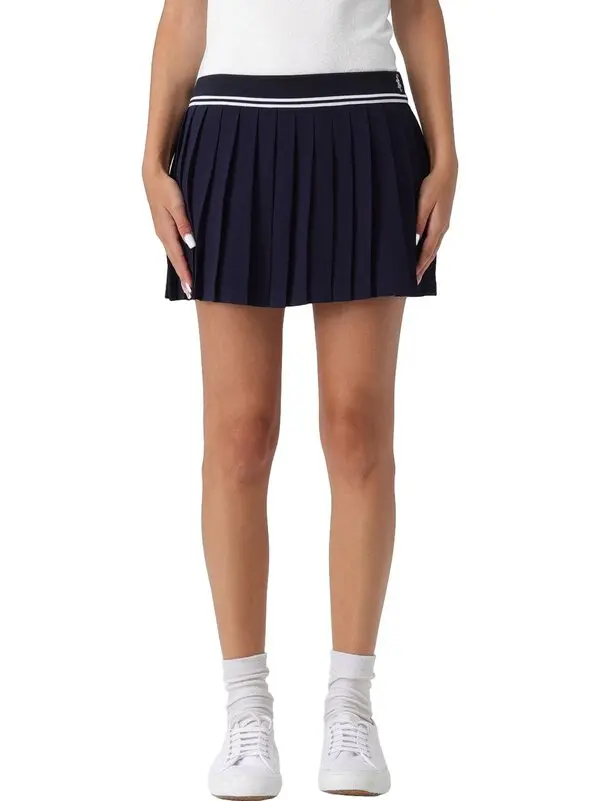 SPORTY & RICH Pleated Skirt - Navy