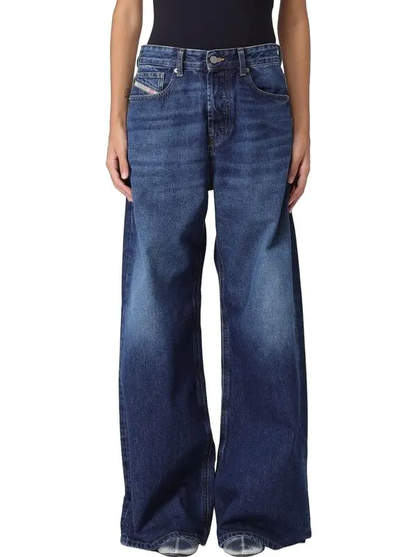 DIESEL Wide Leg Jeans - Blue