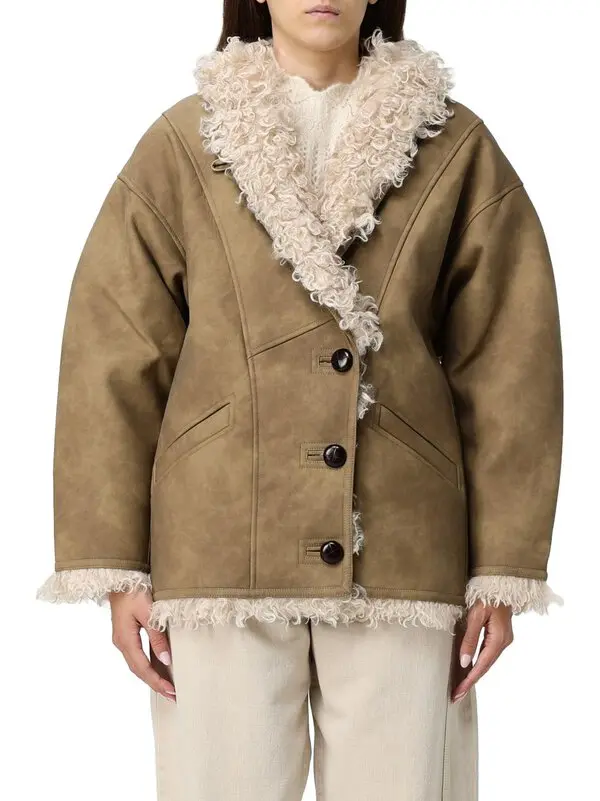 Isabel Marant Fur Coat - Beige