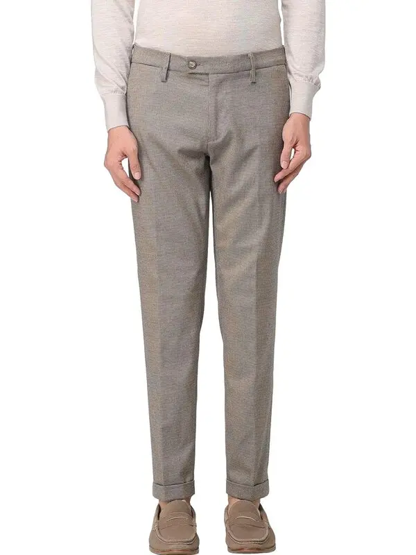 RE-HASH Tailored Trousers - Brown