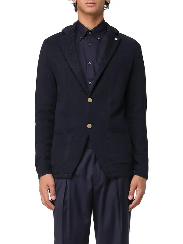 MANUEL RITZ Tailored Jacket - Blue