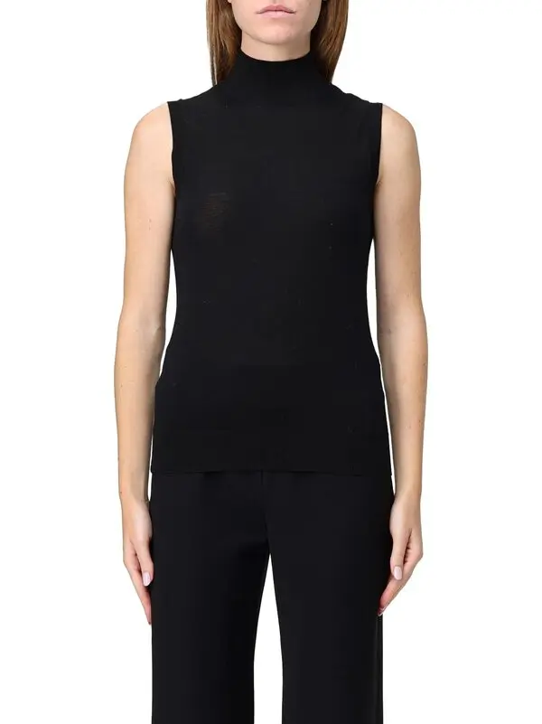 Max Mara Sleeveless Sweater - Black