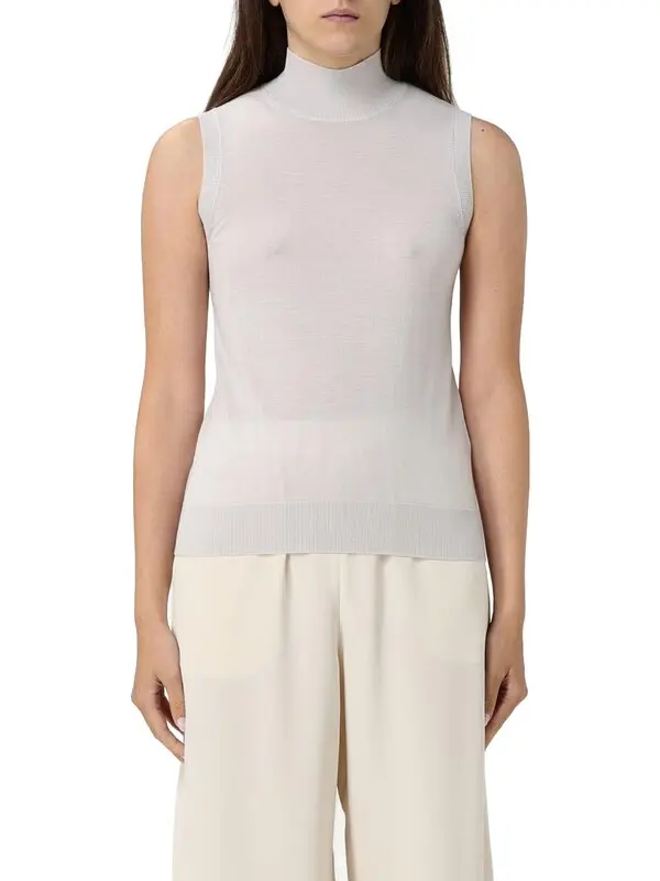 Max Mara Sleeveless Sweater - Dove Grey