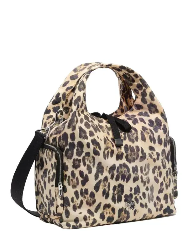 Bimba Y Lola Leopard-print Tote Bag - Brown