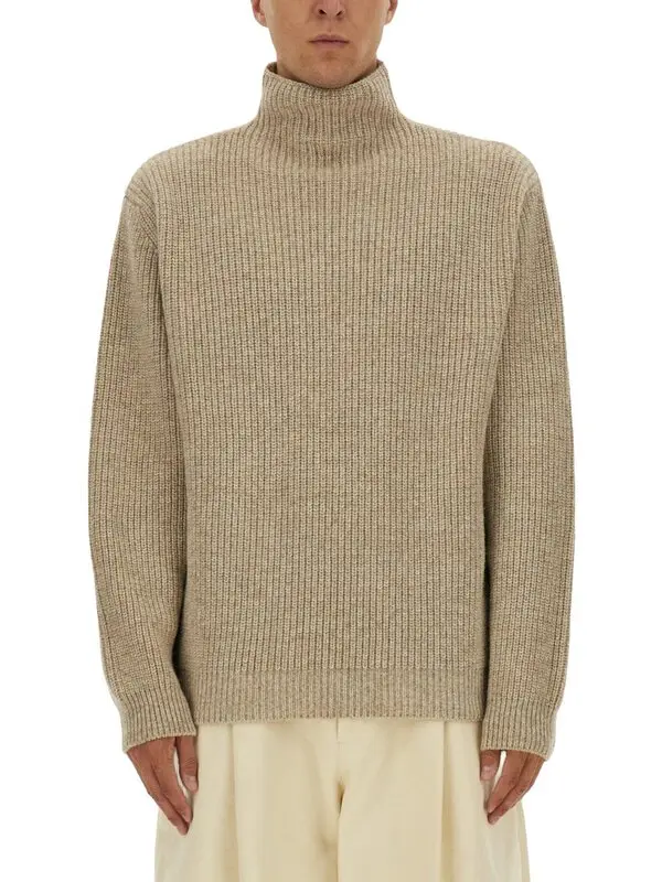 LEMAIRE Turtleneck Sweater - Beige