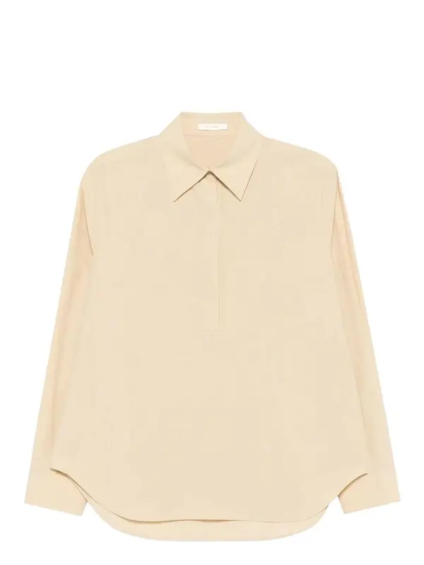 THE ROW Margan Shirt - Tan