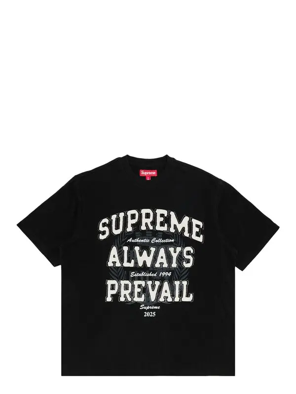 Supreme Always Prevail Short-sleeve Top - Black