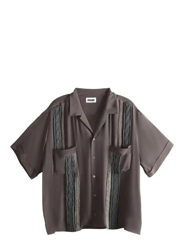 MAGLIANO Treccia Short-sleeve Shirt - Brown