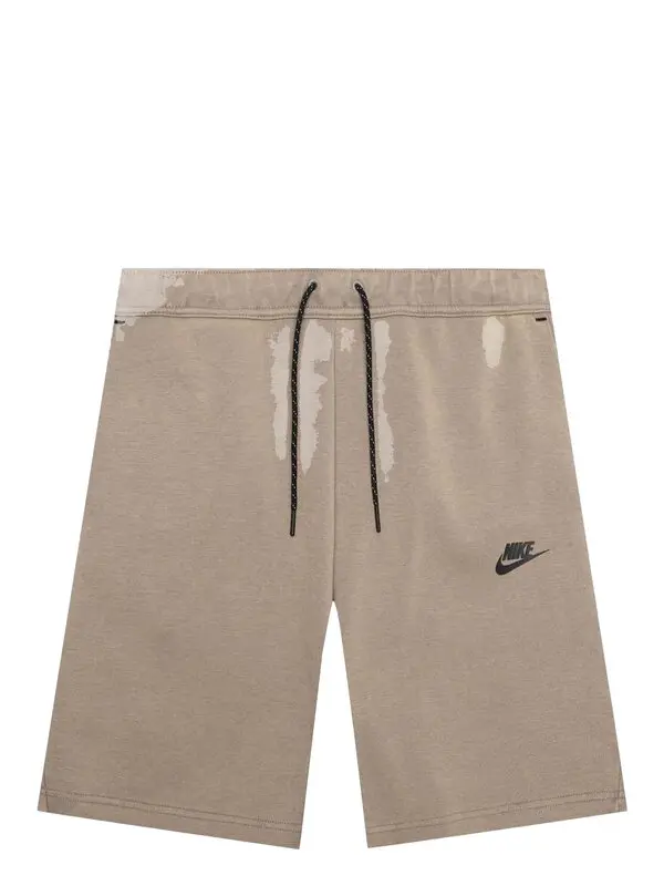 Nike Tech Fleece Washed Shorts - Tan