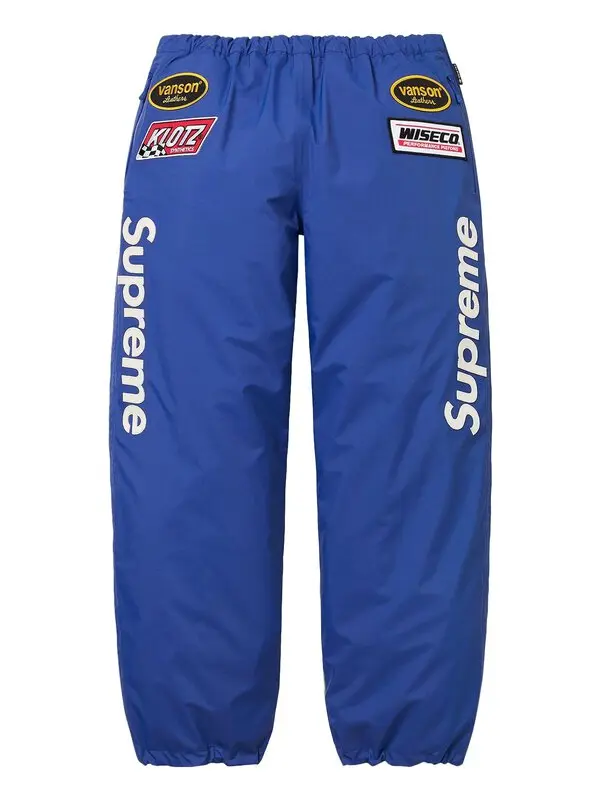 Supreme X Vanson Leathers Gore-tex Pant - Blue