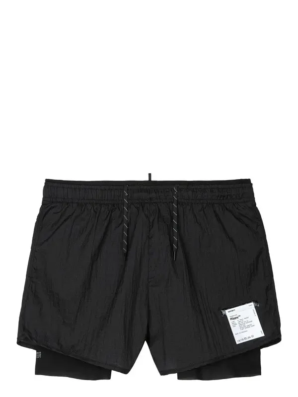 Satisfy Rippy 3" Trail Shorts - Black