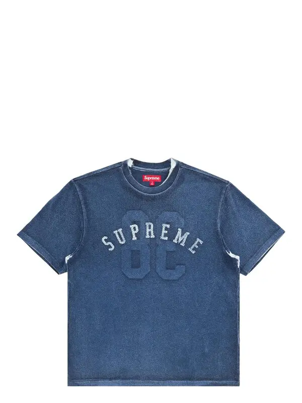 Supreme Overprint Short-sleeve T-shirt - Blue