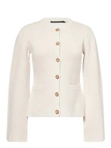 Jenni Kayne Wool And Cashmere Cardigan - Ivory