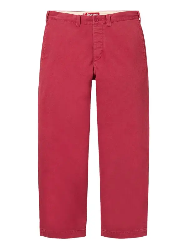 Supreme Chino Pant - Red