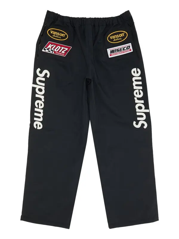 Supreme X Vanson Leathers Gore-tex Pant - Black