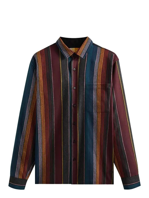 Kith Striped Ludlow Shirt - Multicolor