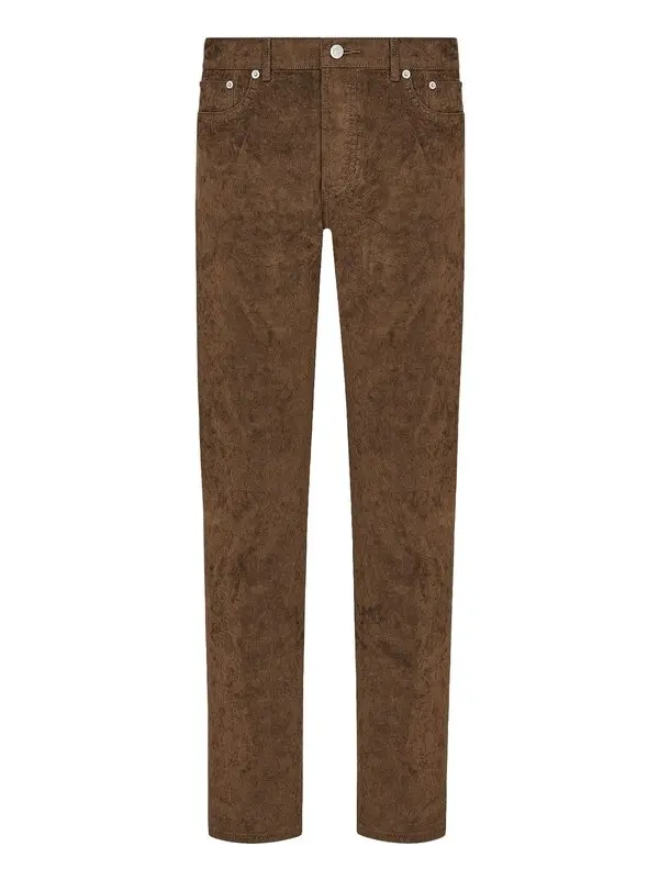Dior Slim-fit Jeans - Brown