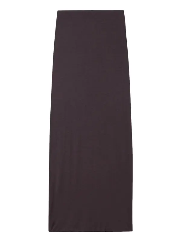 SKIMS - Sheer Modal-Blend Maxi Skirt
