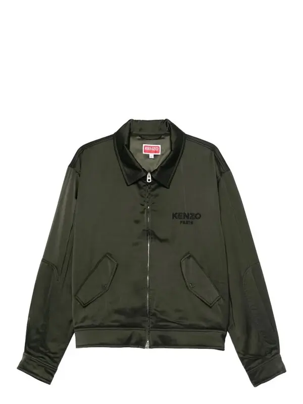 Kenzo Embroidered Jacket - Green